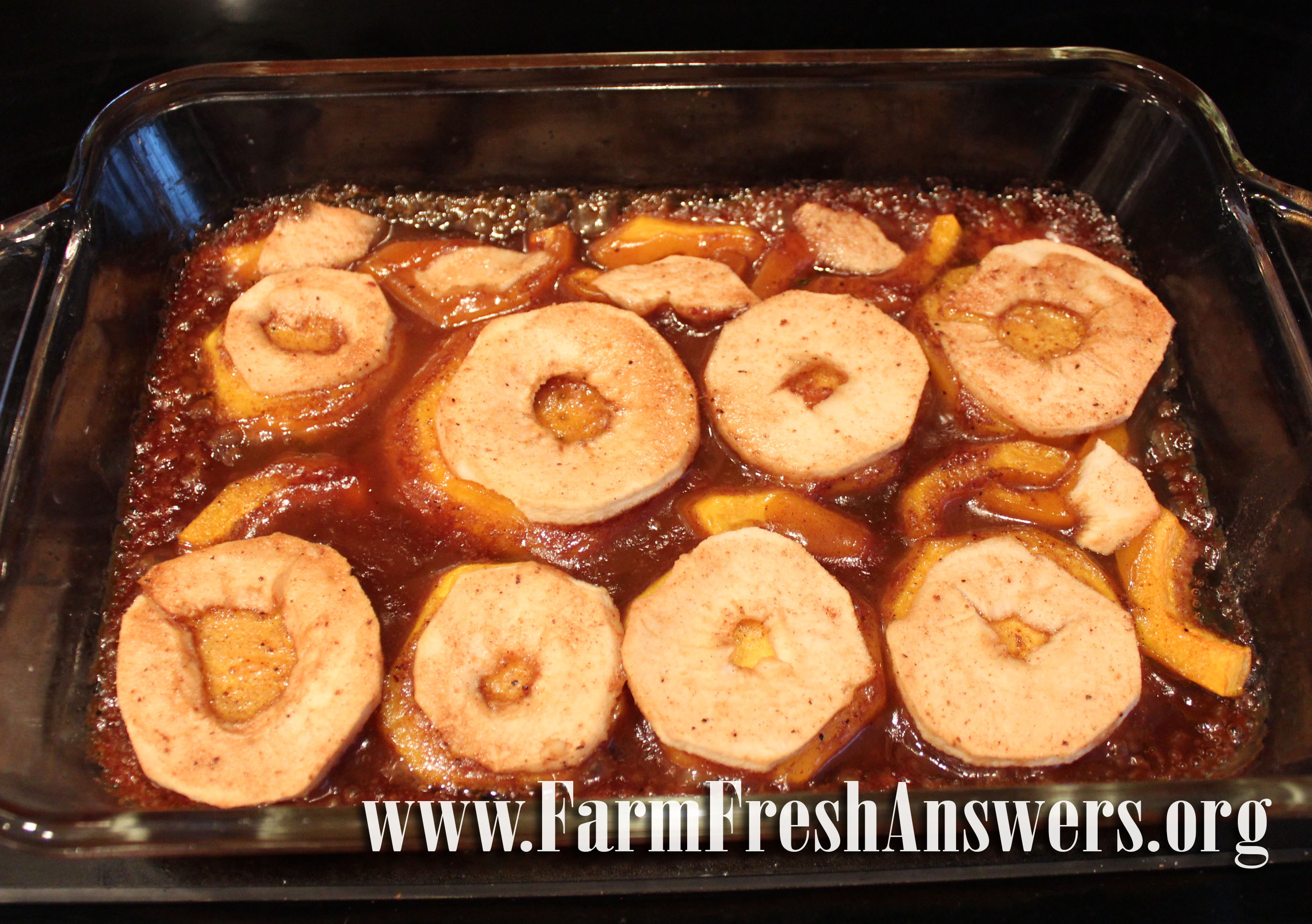 Baked squash & apple – McLean County Ag in the Classroom